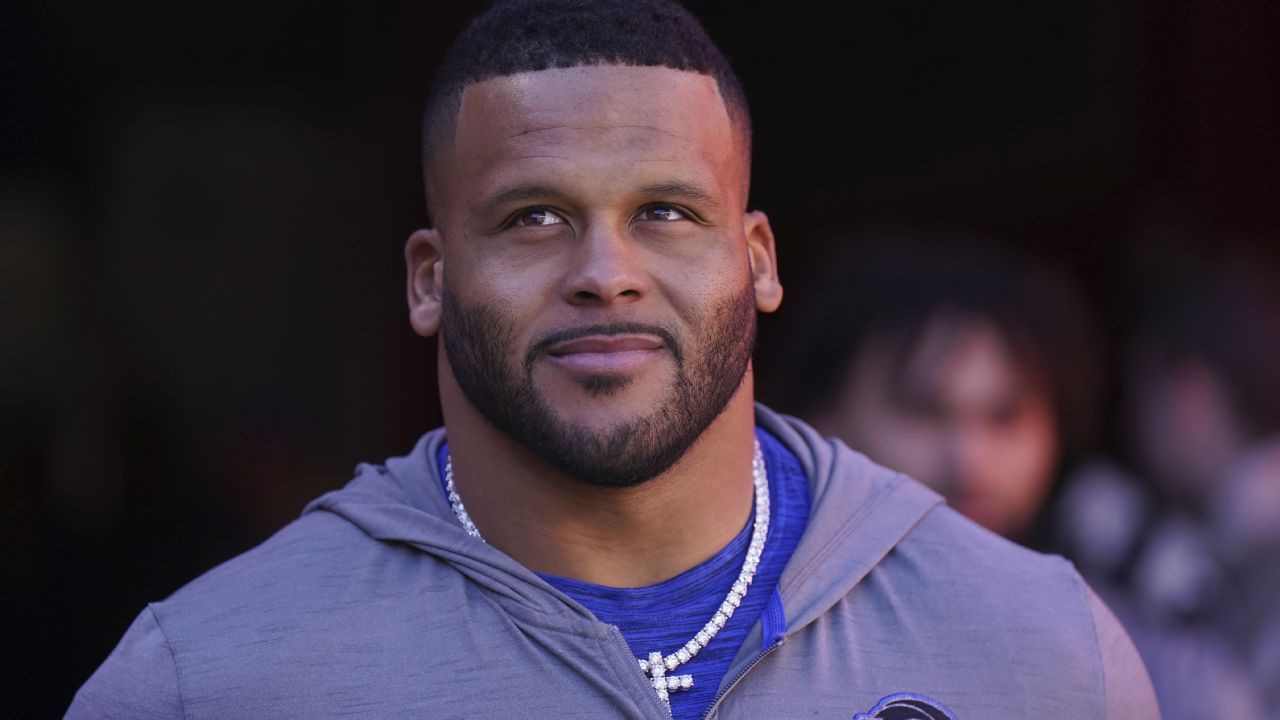 Aaron Donald, defensivo que fue campeón con los Rams en el Super Bowl ...