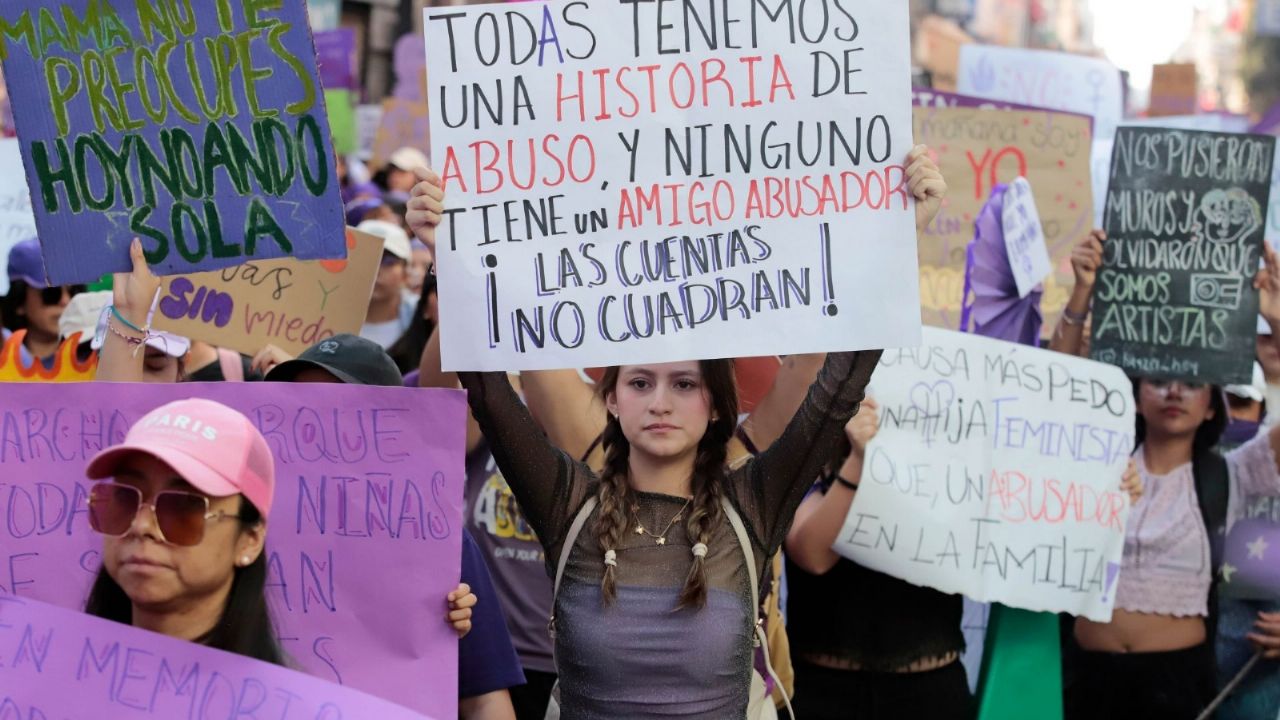 México en el 8M: siete de cada 10 mujeres ha vivido violencia y en ...